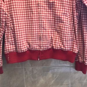 Lugz | Jackets & Coats | Hoodie Jacket Red Checker | Poshmark